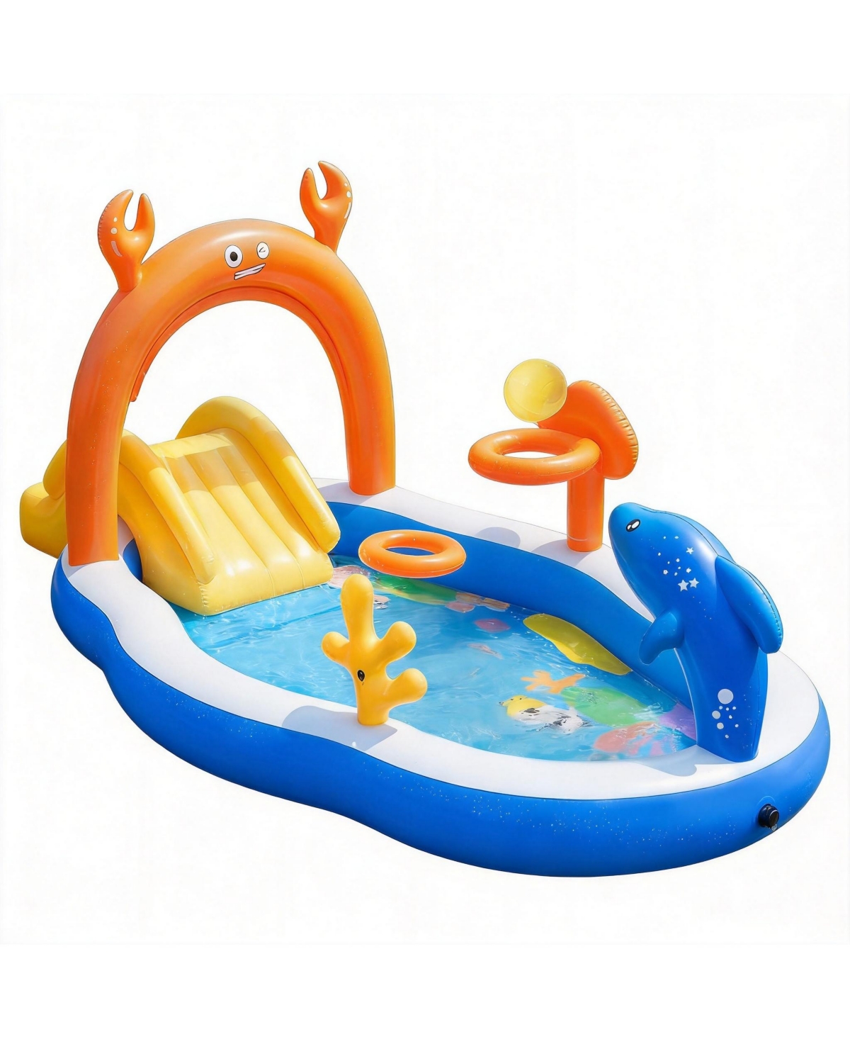 Click here for Aofar Inflatable Play Center Pool Water Slide Spri... prices