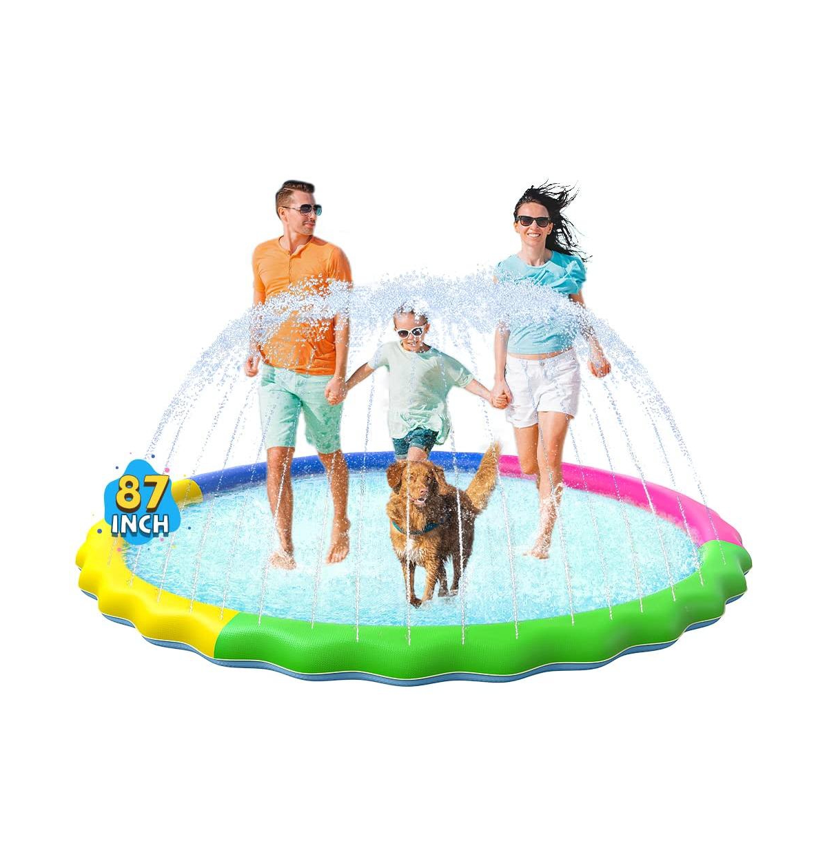 Click here for Aofar Splash Pad Sprinkler Pool Dog Pet Play Mat F... prices