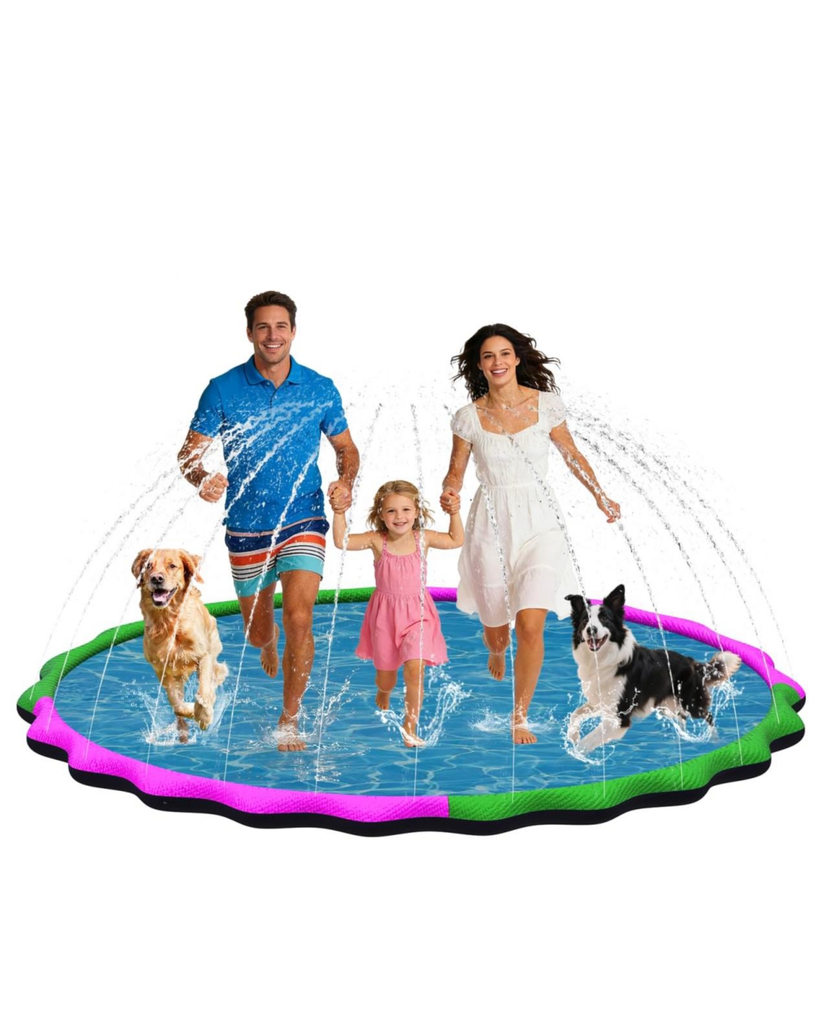 Click here for Aofar 87 Splash Pad Water Sprinkler Pool Outdoor F... prices