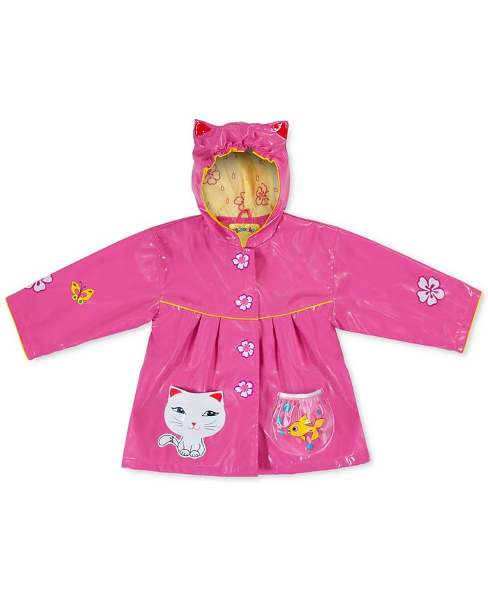 Kidorable Lucky Cat Raincoat, Little Girls - Macy's