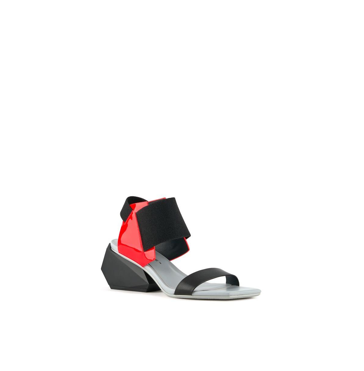 Click here for United Nude Womens Ricky Sandal Mid - Fluo red prices