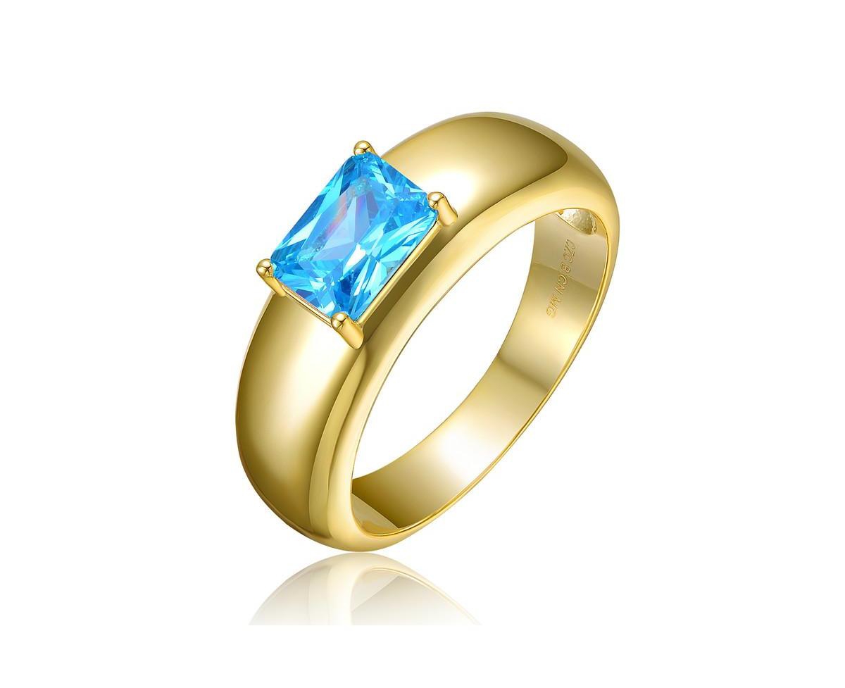 Click here for Genevive Brilliant 14K Gold Plated Cubic Zirconia... prices