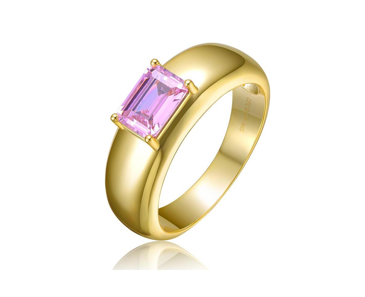 Click here for Genevive Brilliant 14K Gold Plated Cubic Zirconia... prices