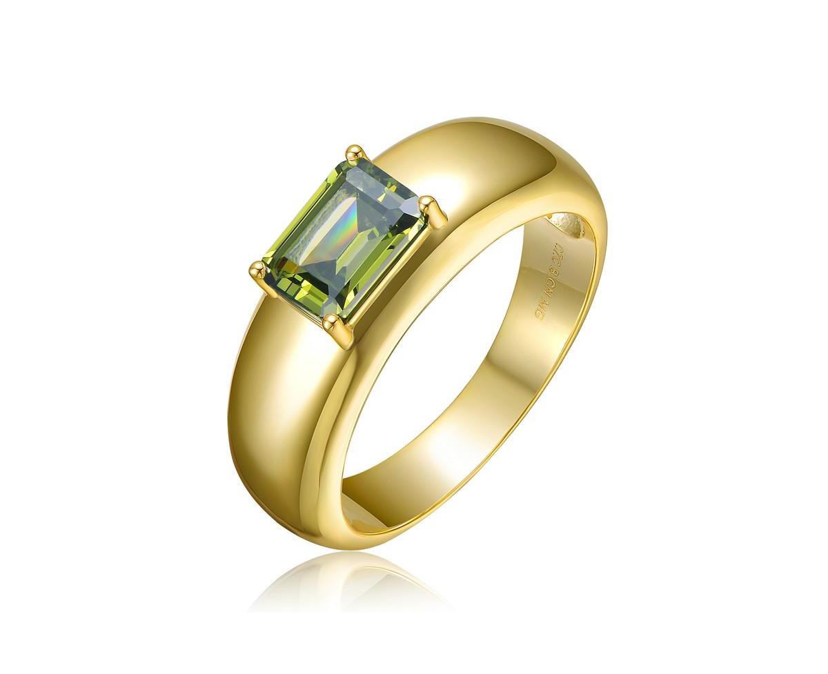 Click here for Genevive Brilliant 14K Gold Plated Cubic Zirconia... prices