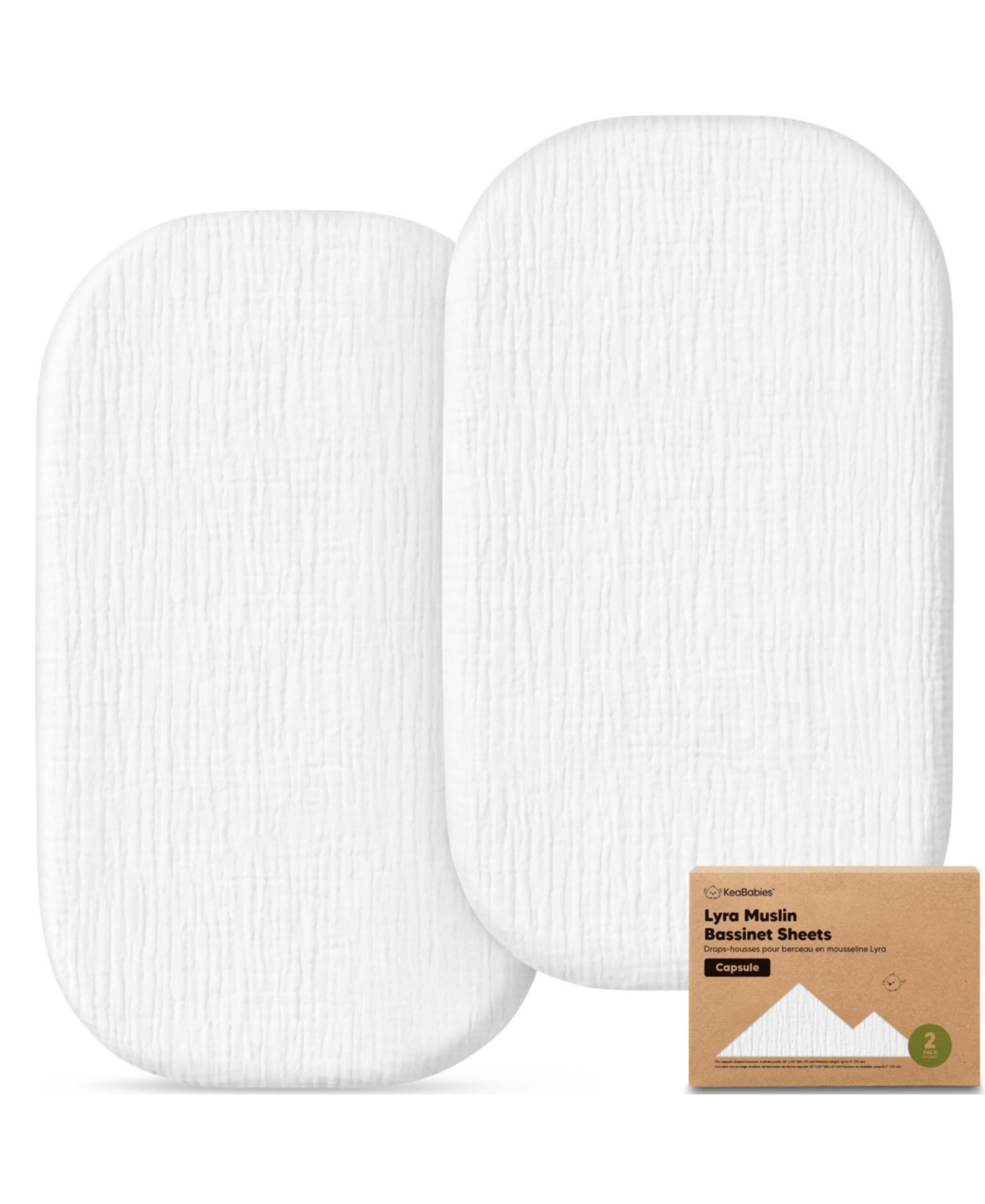 Click here for KeaBabies Baby Bassinet Sheets Girls  Boys  2-Pack... prices