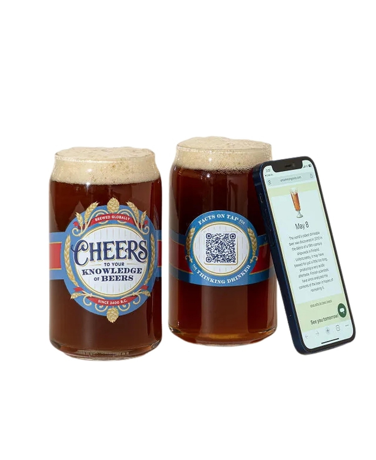 Click here for Uncommon Goods Beer Facts Every Day Interactive Qr... prices