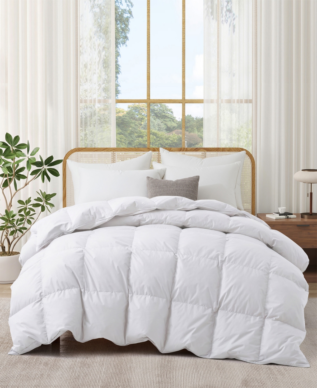 Click here for Unikome 300 Thread Count Cotton All-Season Goose F... prices