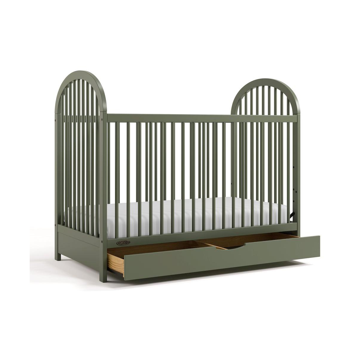 Click here for Graco Olivia 3-In-1 Convertible Crib With Drawer -... prices