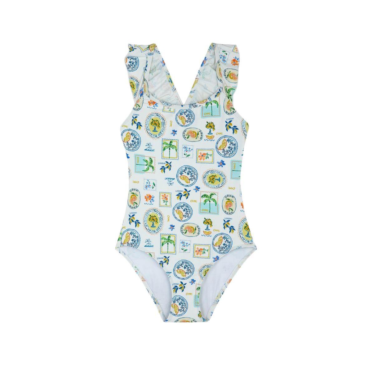 Click here for Gottex Kids Child Girls Capri Vibes Square Neck Ru... prices