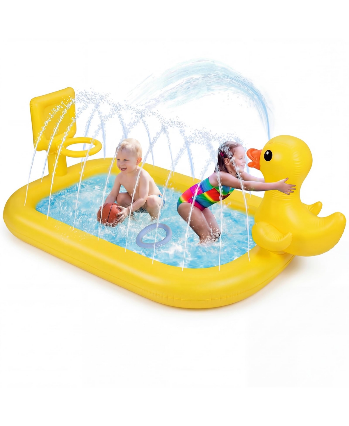 Click here for Aofar 63 Splash Pad Inflatable Duck Sprinkler Mat... prices