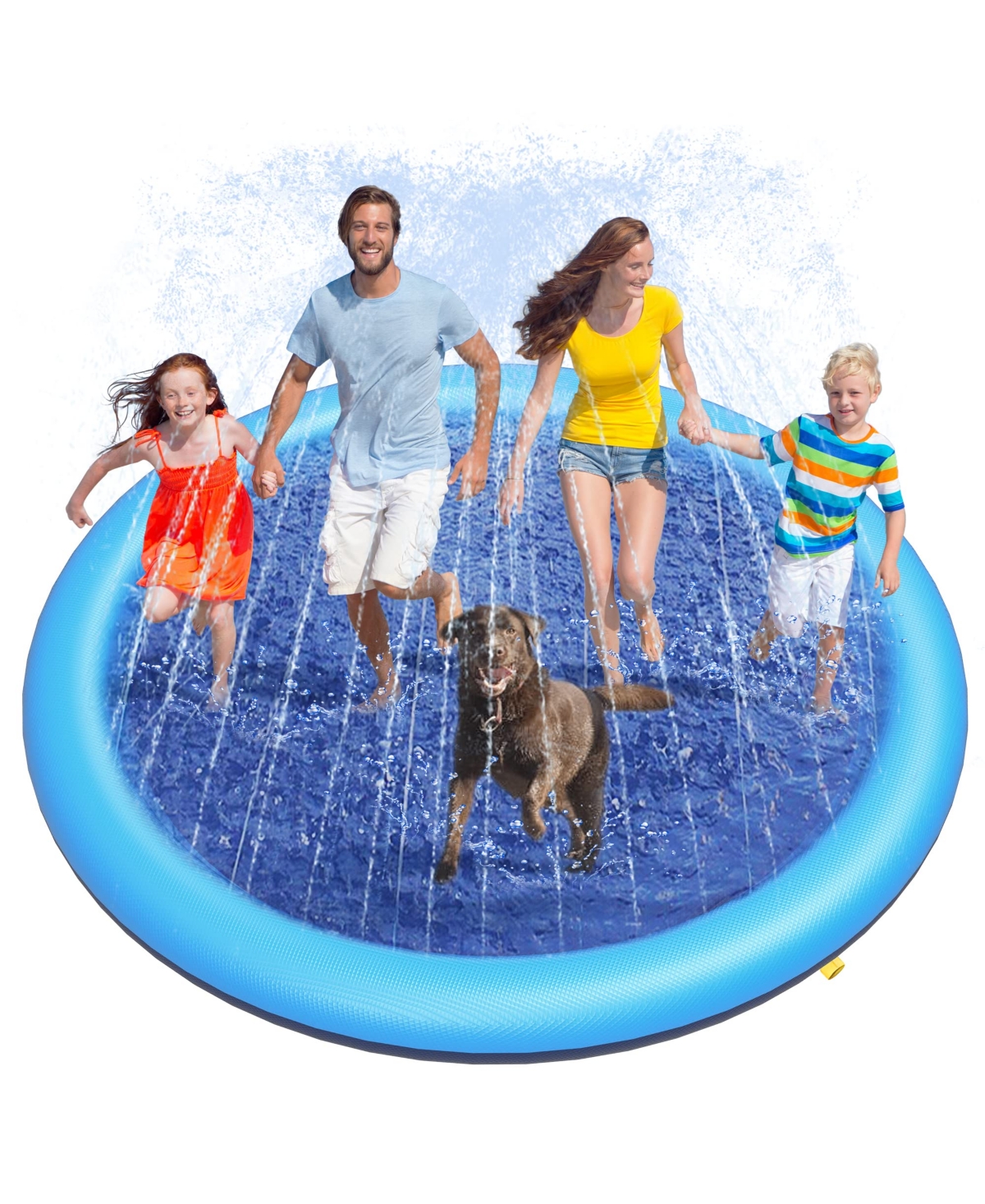 Click here for Aofar 97 Dog Splash Pad Sprinkler Pool Play Mat -... prices
