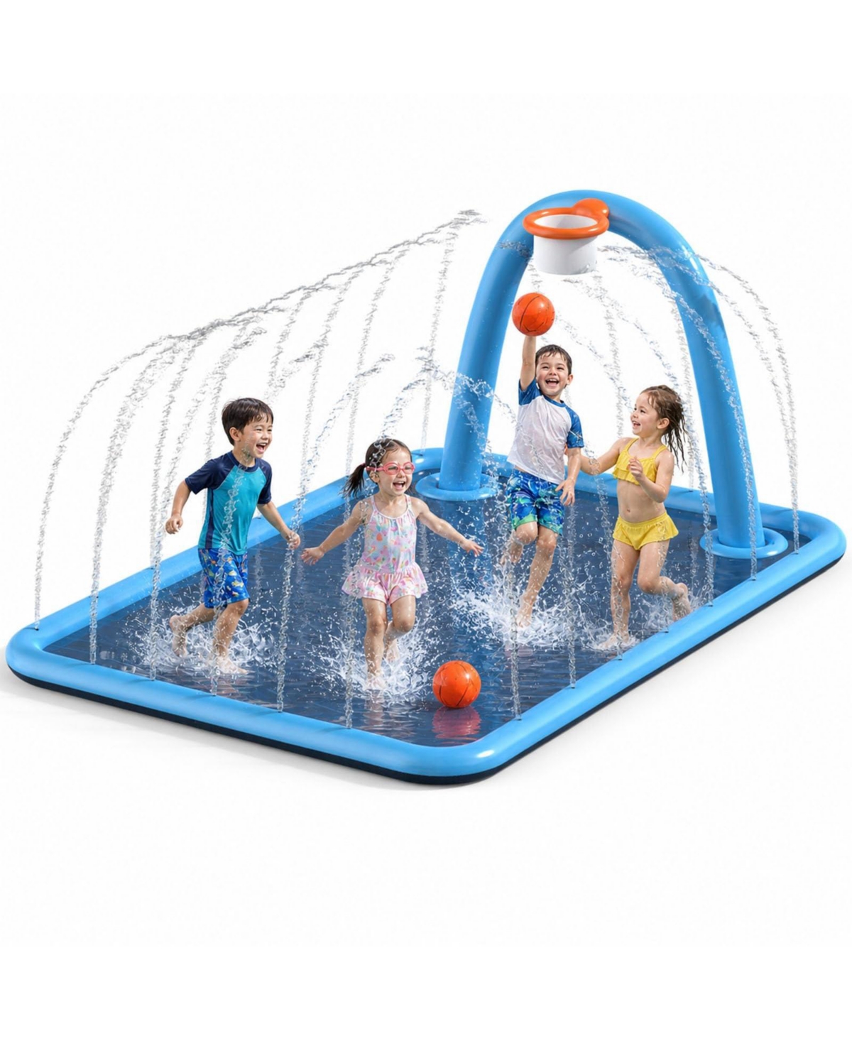 Click here for Aofar 110 Splash Pad Sprinkler Water Play Mat Bask... prices
