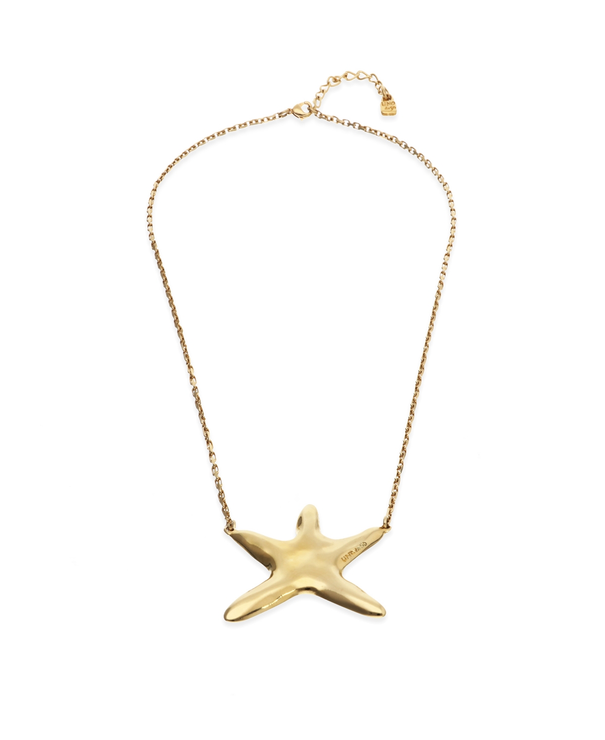 Click here for UNOde50 Long Gold-Tone with Star Pendant Necklace... prices