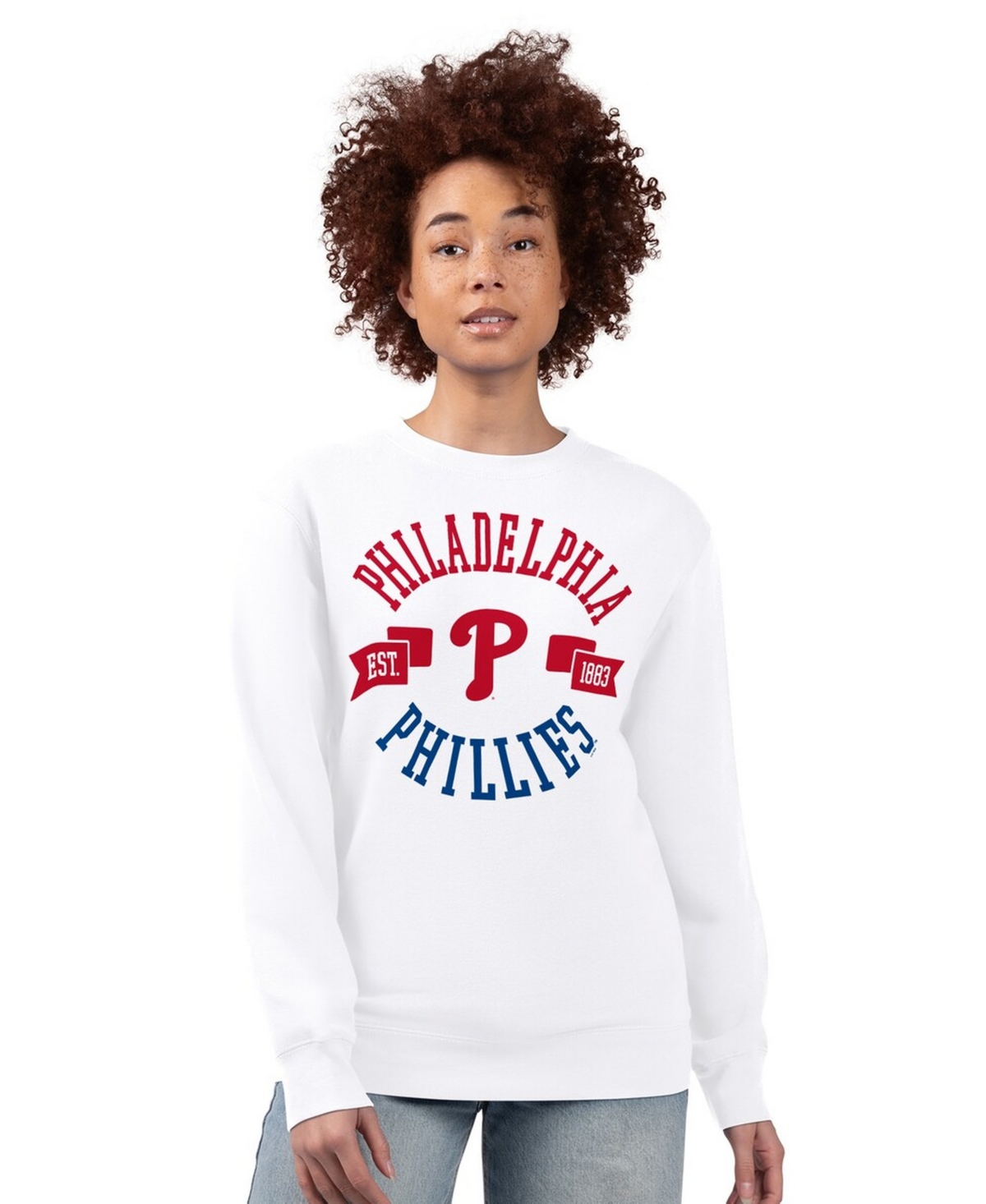 Click here for G-iii 4Her by Carl Banks Womens White Philadelphia... prices
