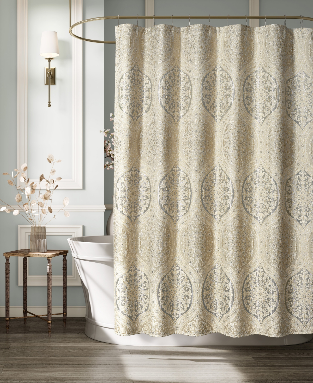 Click here for J Queen New York Romero Shower Curtain  72 x 72 -... prices