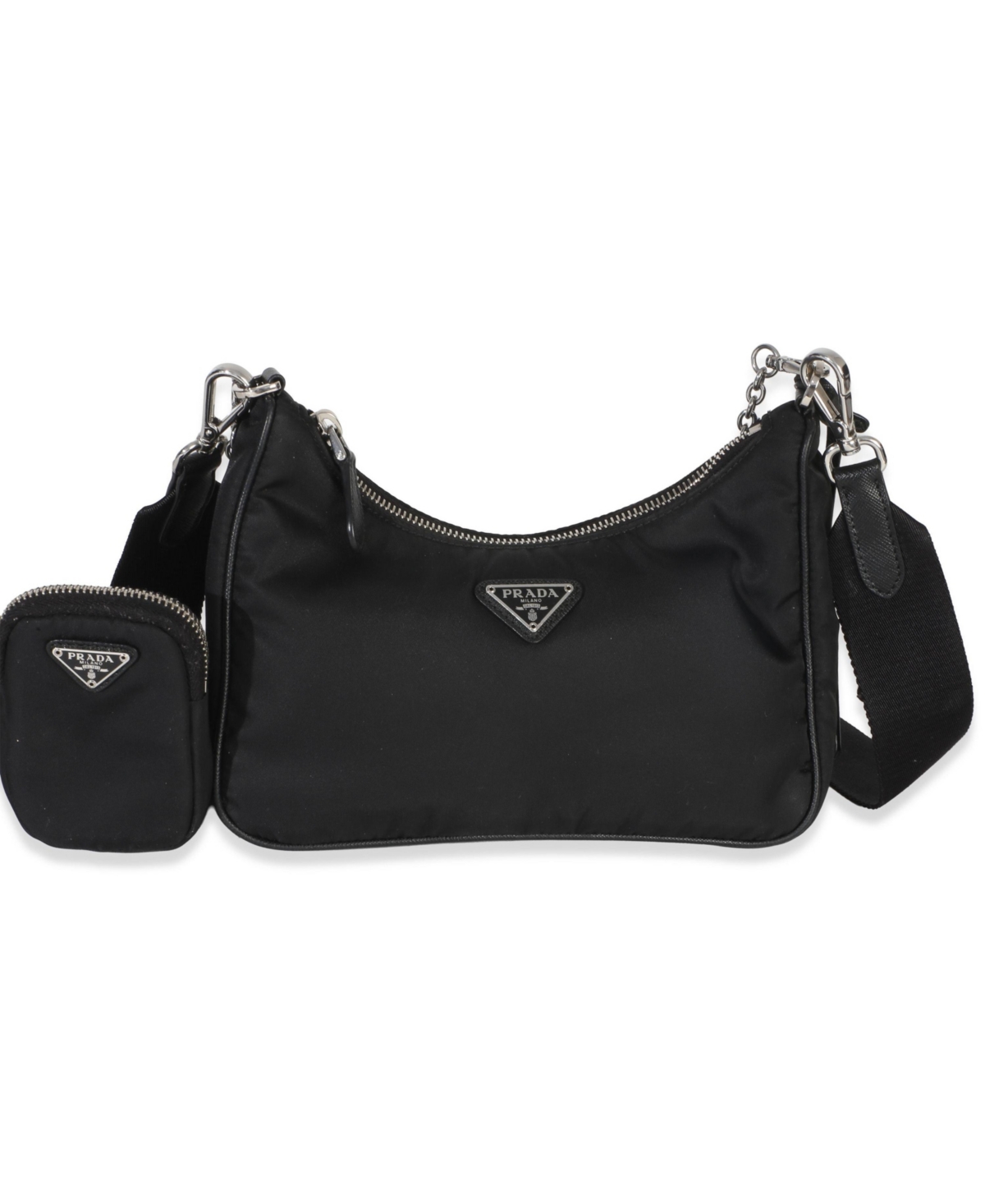 Click here for Pre-Owned Prada Black Re-Nylon Re-Edition 2005 Bag... prices