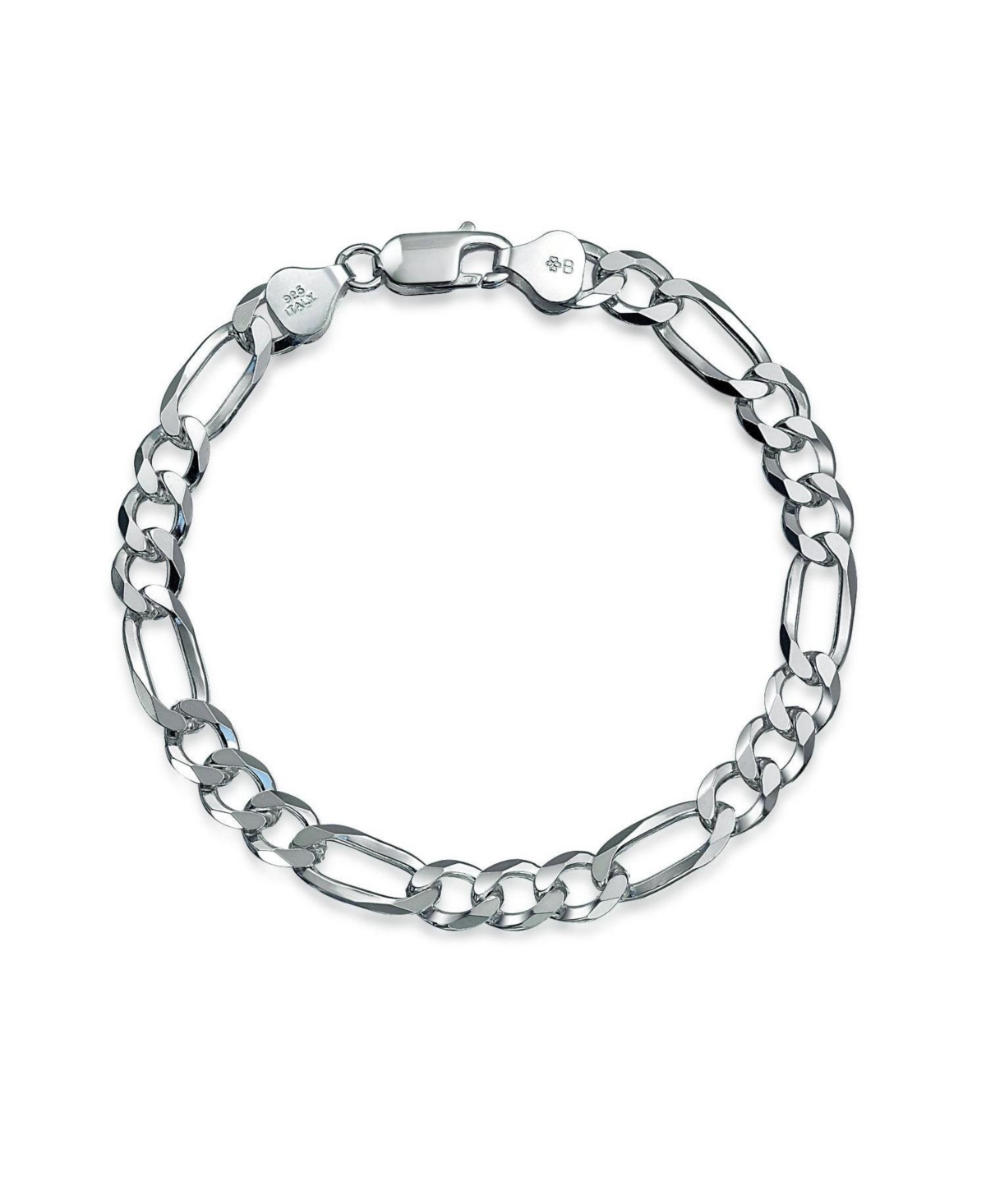 Click here for Bling Jewelry Thick Heavy Solid Sterling Silver Fi... prices