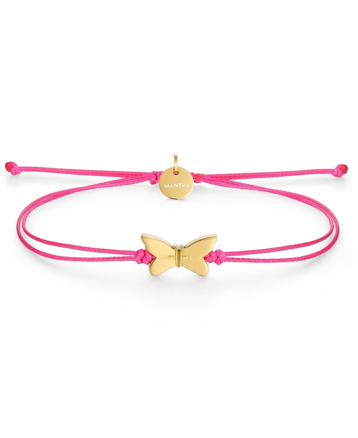 Click here for Mantra Hope and Rebirth Butterfly Bracelet - Yello... prices