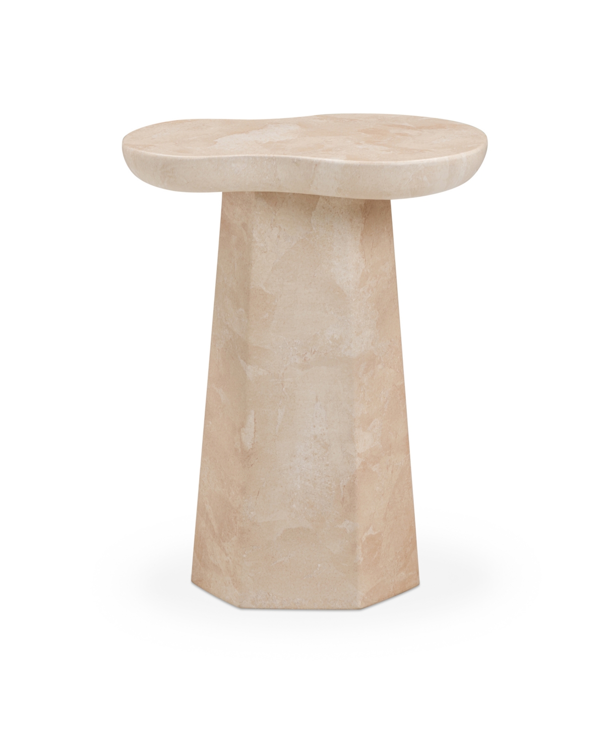 Click here for Tov Furniture Zaya 21.8 Faux Marble Side Table - B... prices