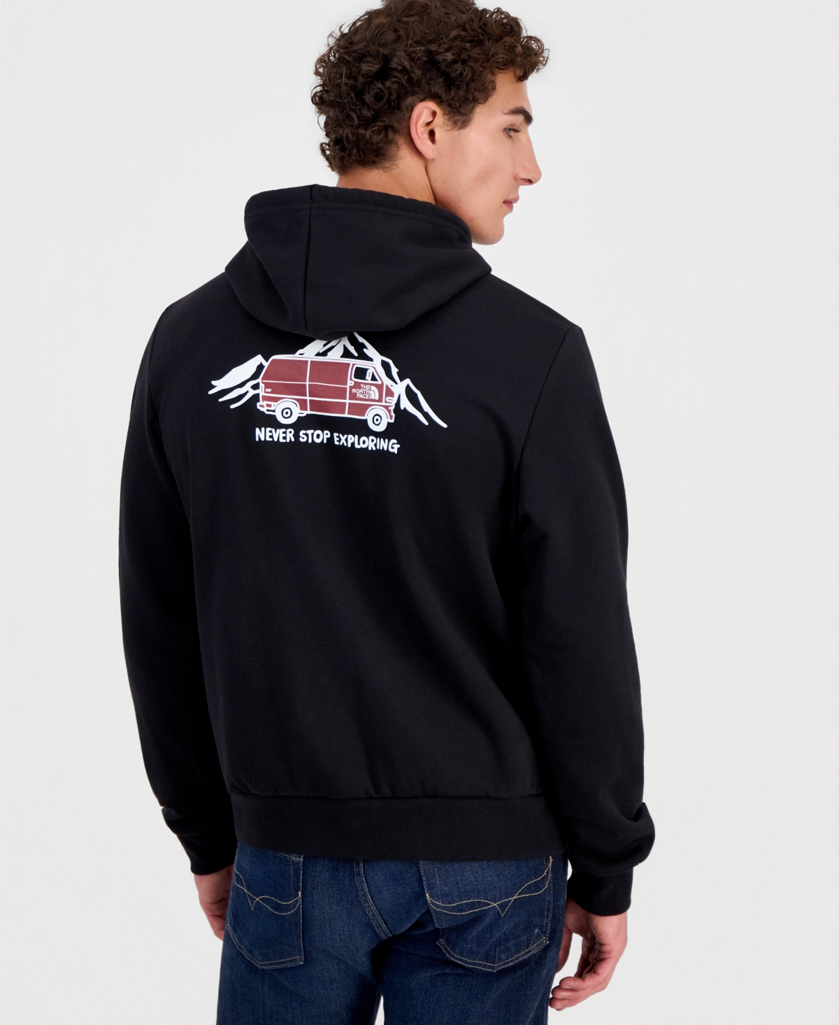 Click here for The North Face Mens Van Life Graphic Hoodie - Blac... prices