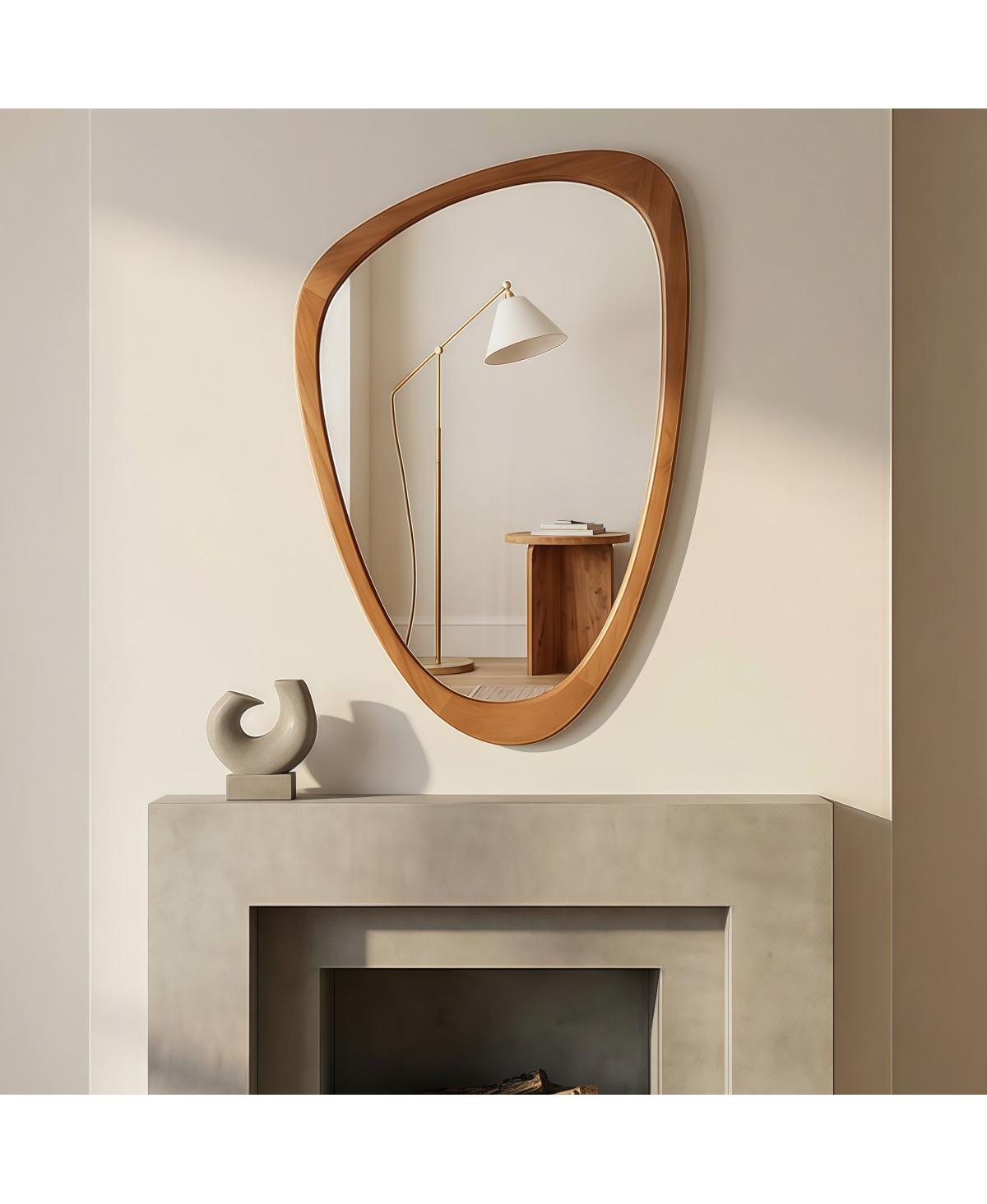 Click here for Laoties 24 x 36 Modern Irregular Shape Wall Mirror... prices