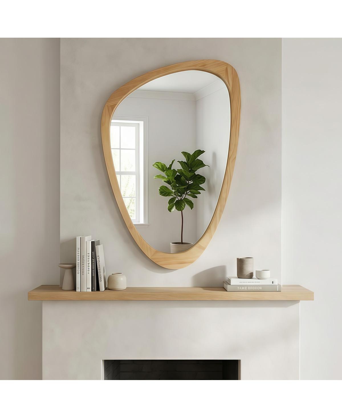 Click here for Laoties 24 x 36 Modern Irregular Shape Wall Mirror... prices