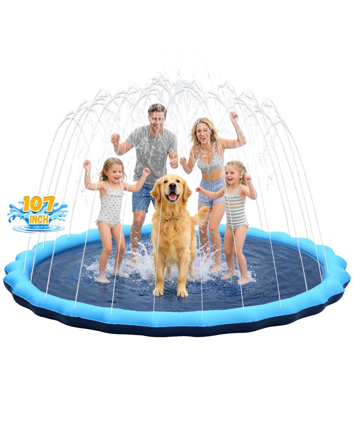Click here for Aofar 107 Splash Pad Sprinkler Kids Dog Pool Outdo... prices