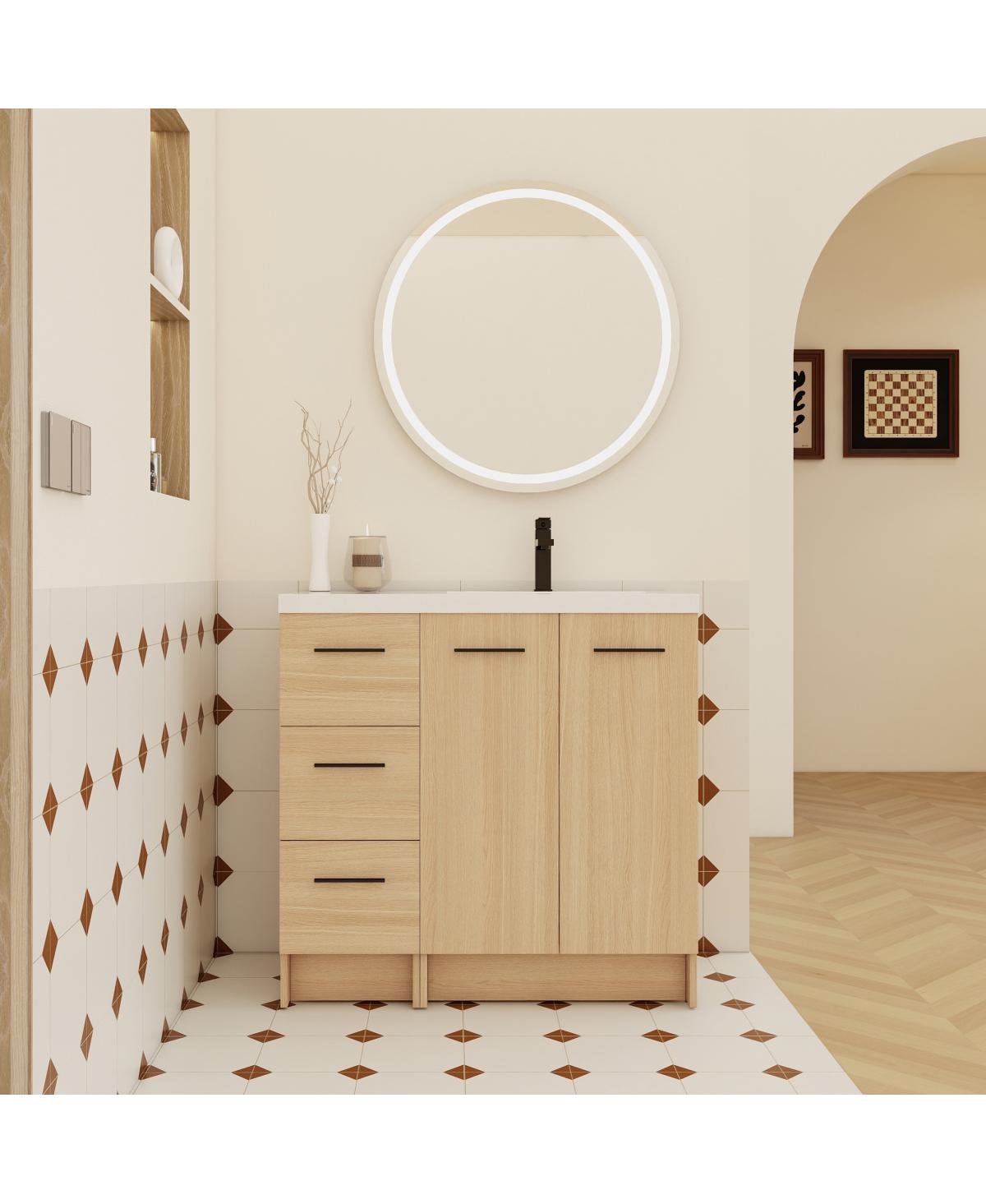 Click here for Sillysis 36 Inch Freestanding Bathroom Vanity with... prices