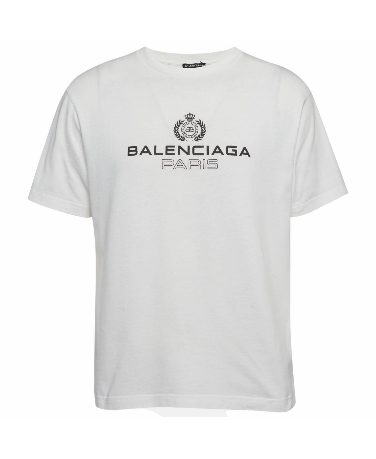 Click here for Pre-Owned Balenciaga Mens Logo Print Jersey T-Shir... prices