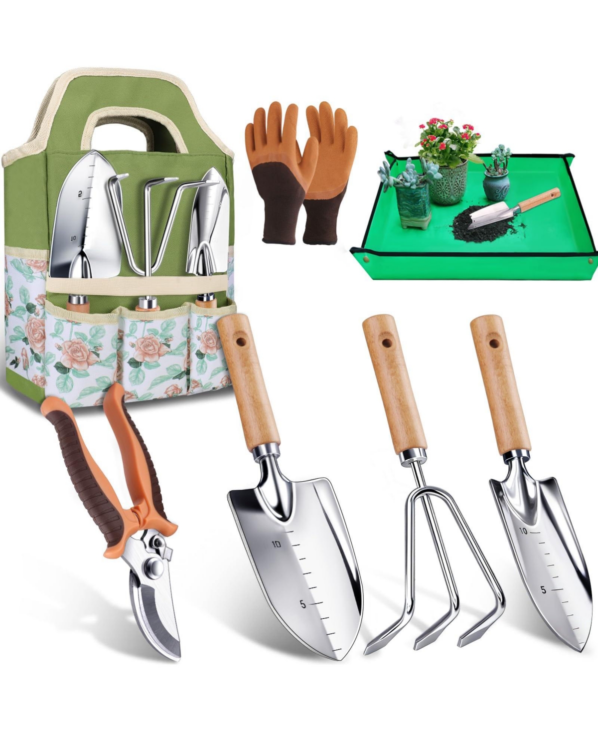 Click here for Xdovet Gardening Tool Set Includes Trowel and Shov... prices