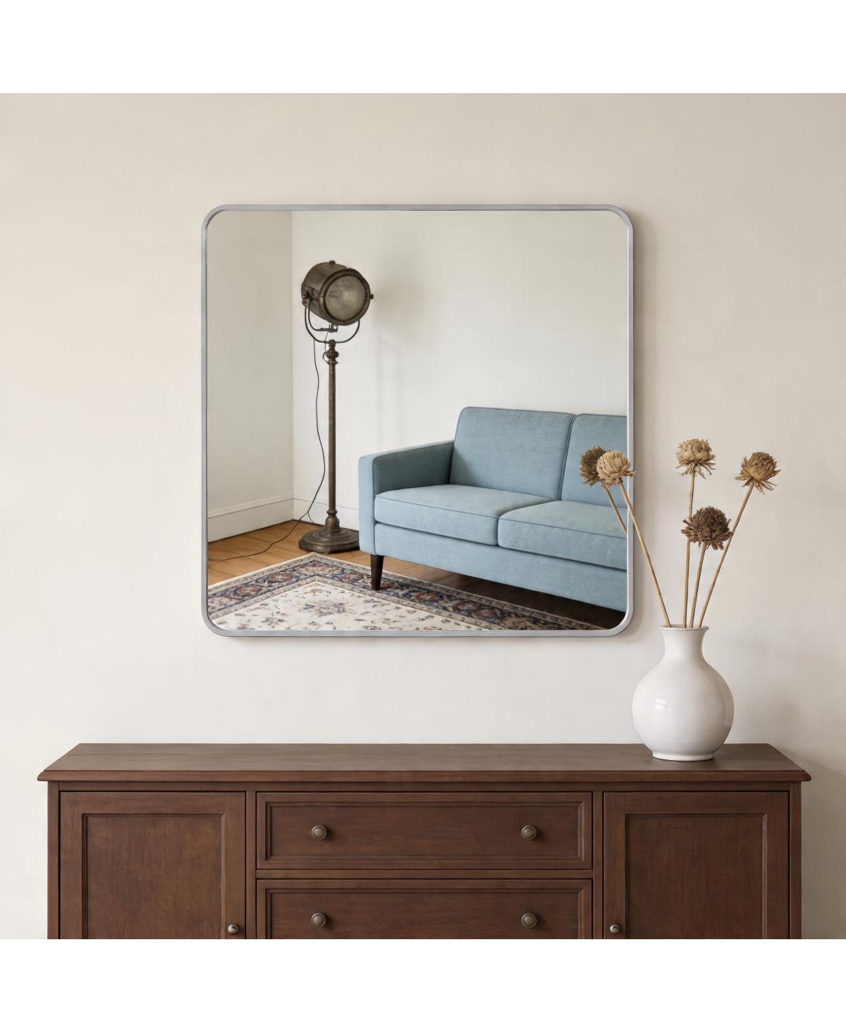 Click here for Laoties 36 x 36 Gold Bathroom Vanity Mirror  Moder... prices