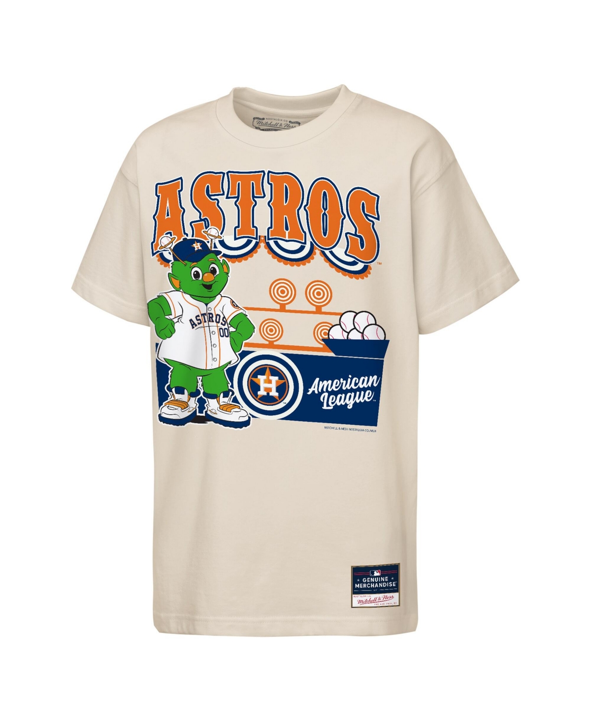 Click here for Mitchell & Ness Big Boys and Girls Cream Houston A... prices
