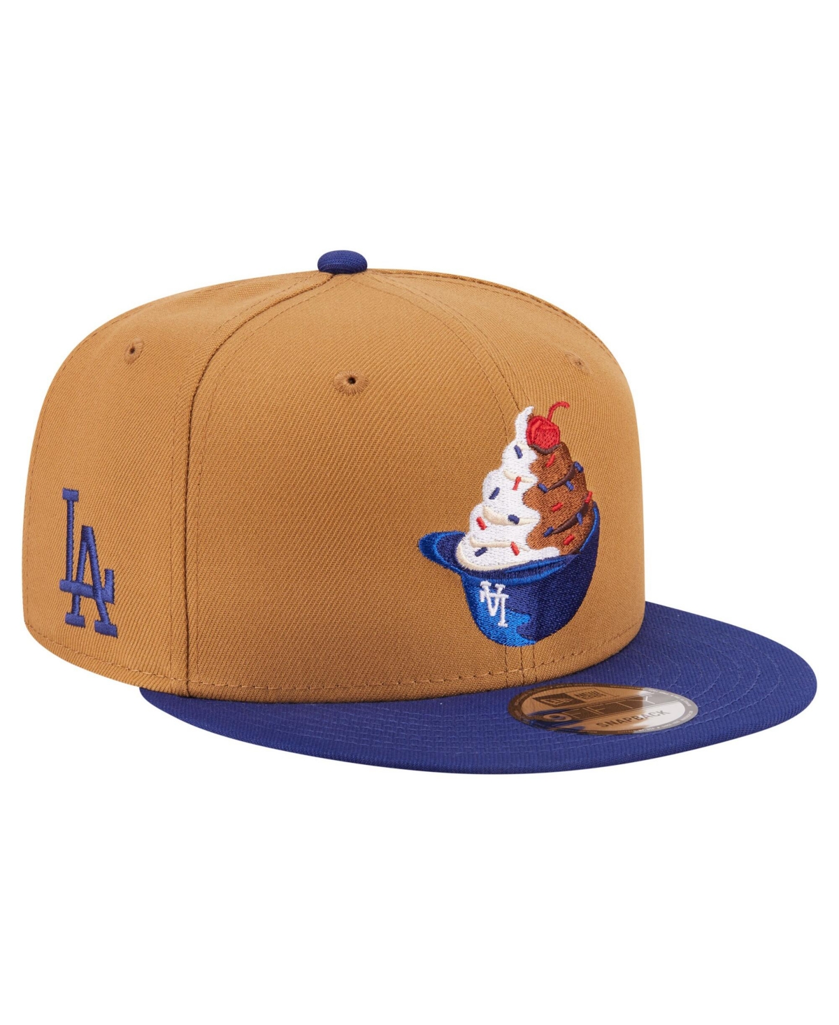 Click here for New Era Mens Khaki/Royal Los Angeles Dodgers Ice C... prices
