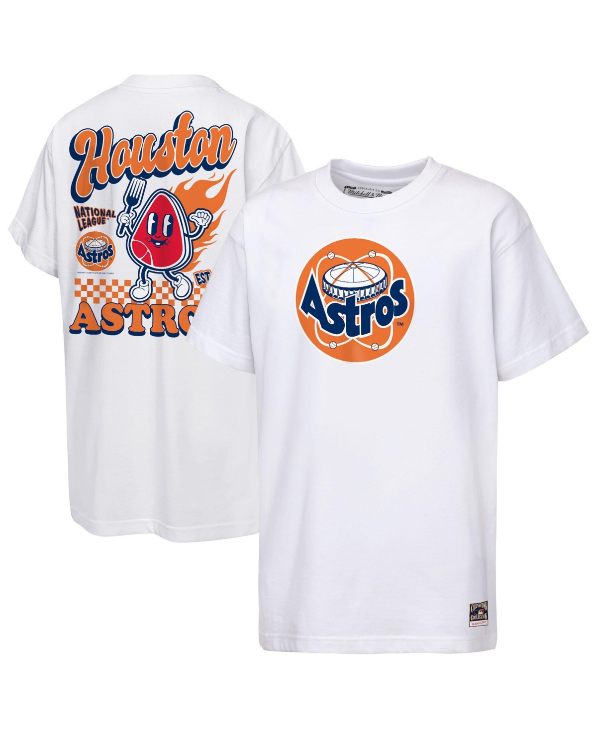 Click here for Mitchell & Ness Big Boys and Girls White Houston A... prices