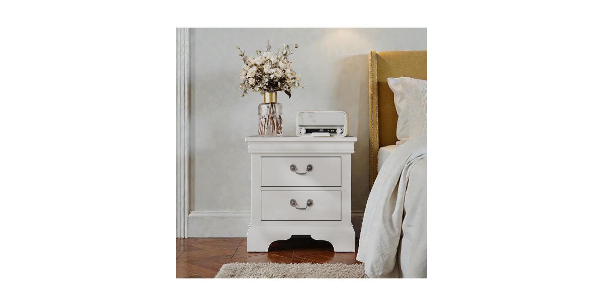 Click here for Lucky One 22W Classic Wooden 2-Drawer Nightstand -... prices