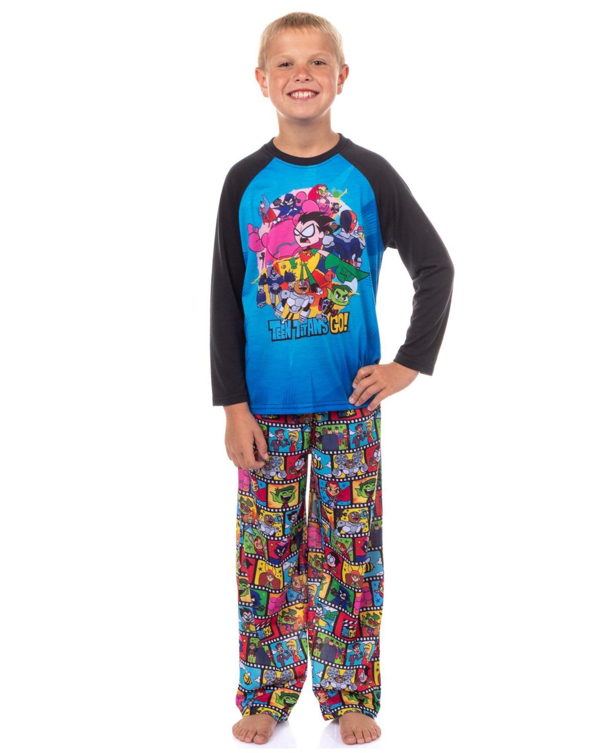Click here for Teen Titans Go! Boys Kids 14- 4 Filmstrip Pattern... prices