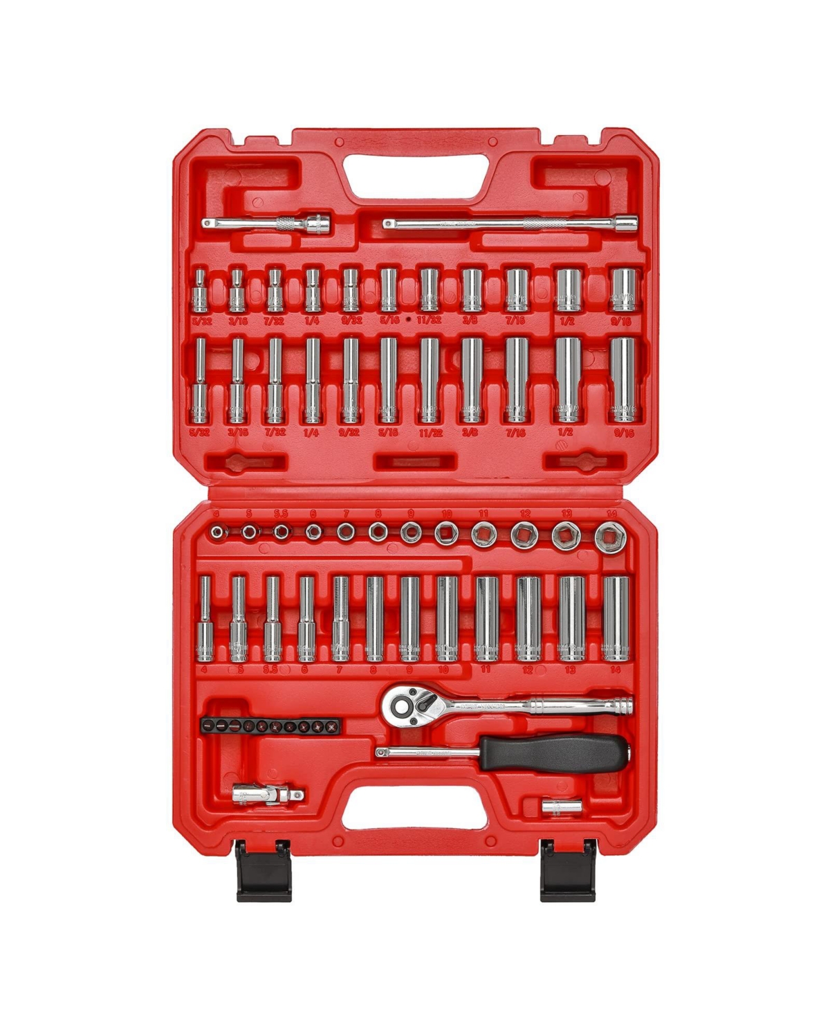 Click here for Xdovet 1/4inch Drive Socket Set 62pieces Sae Metri... prices