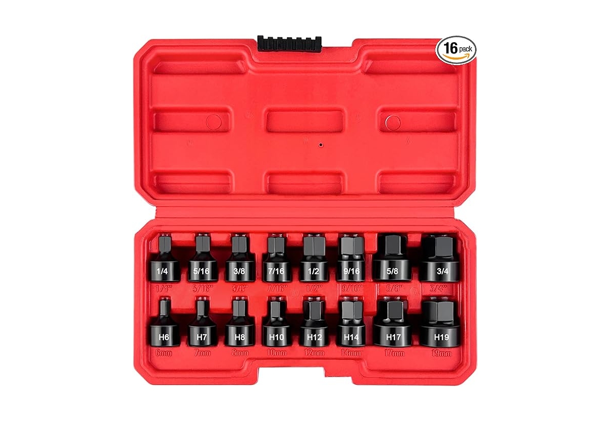 Click here for Xdovet Impact Hex Driver Socket Set 16pieces Stubb... prices