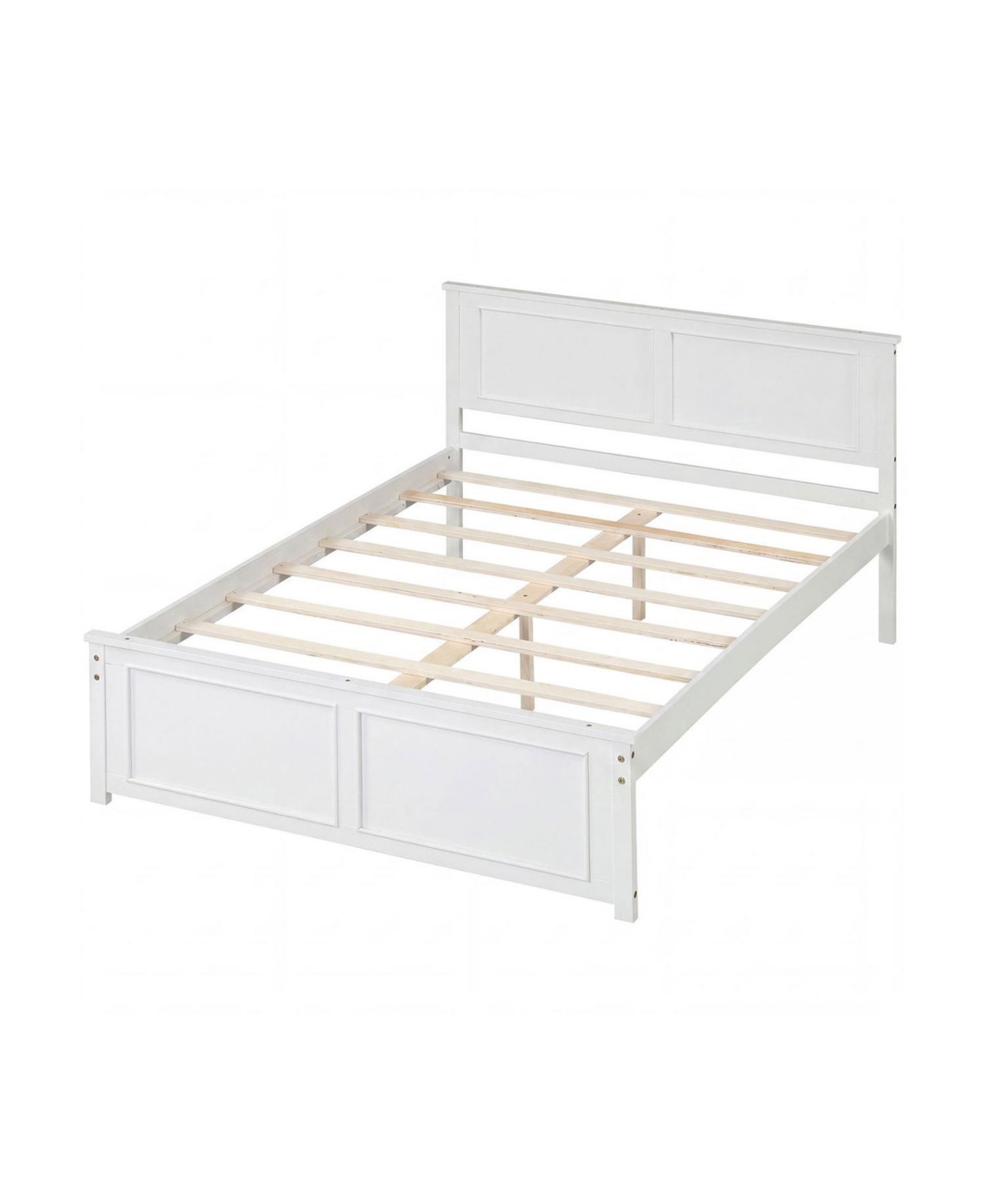 Click here for Slickblue Modern Platform Bed Frame with Wooden He... prices