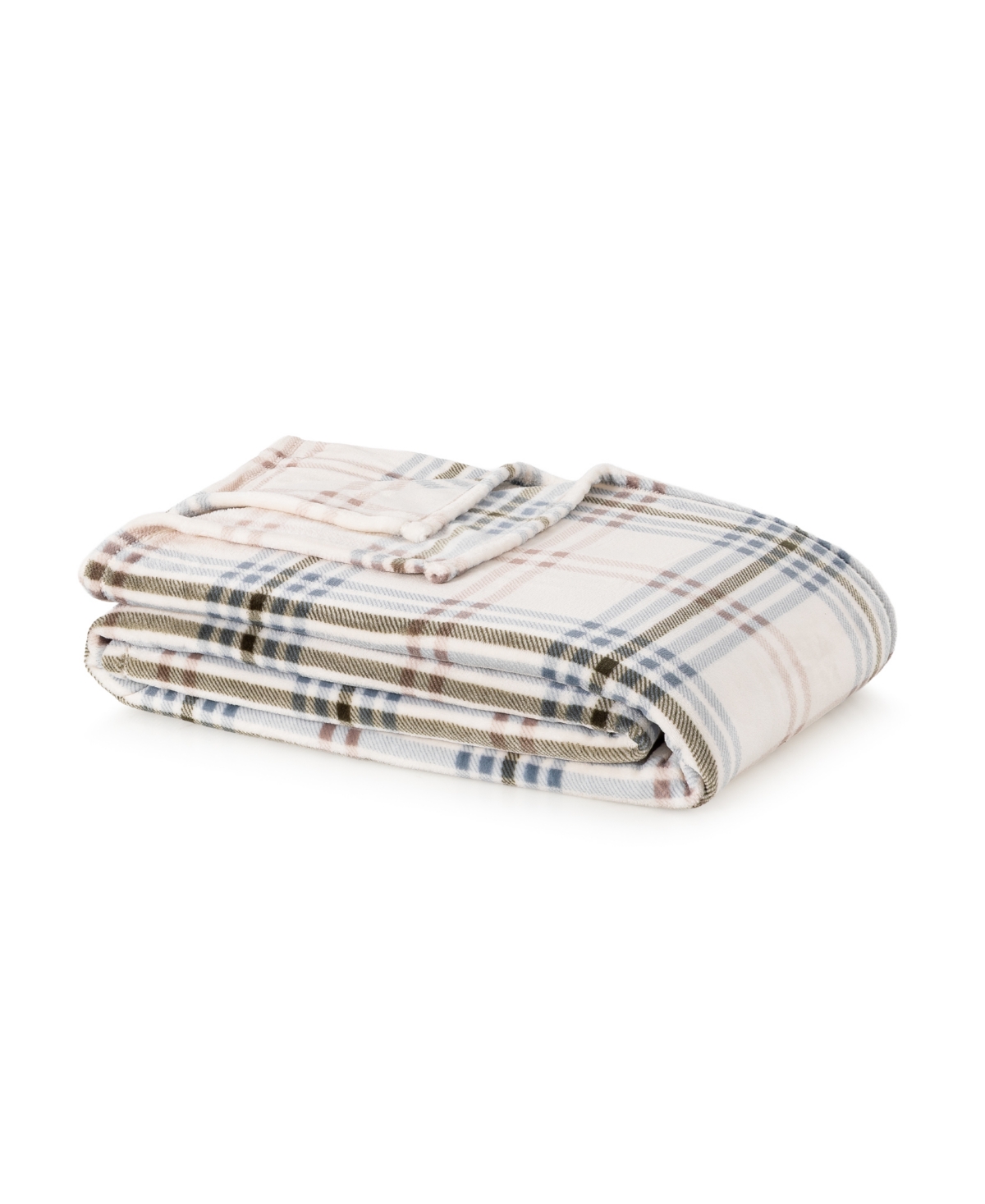 Click here for Berkshire Home VelvetLoft Plush Blanket  King - Cr... prices