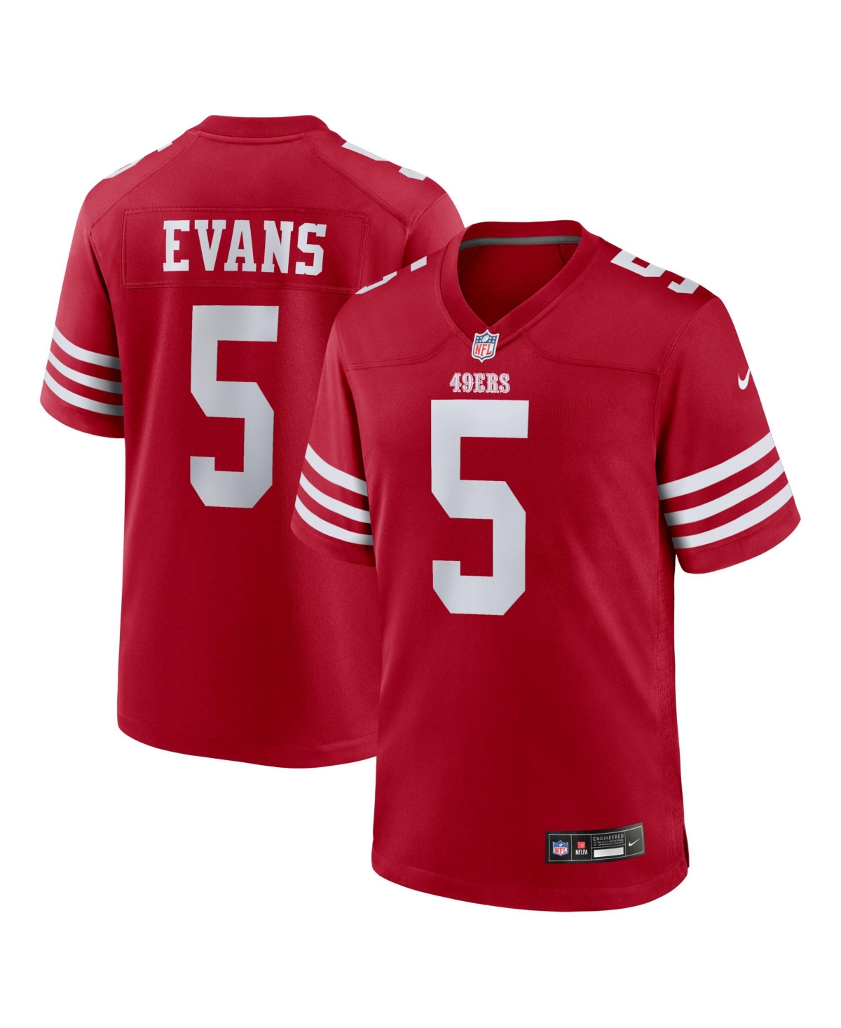 Click here for Nike Big Boys and Girls Mike Evans Scarlet San Fra... prices