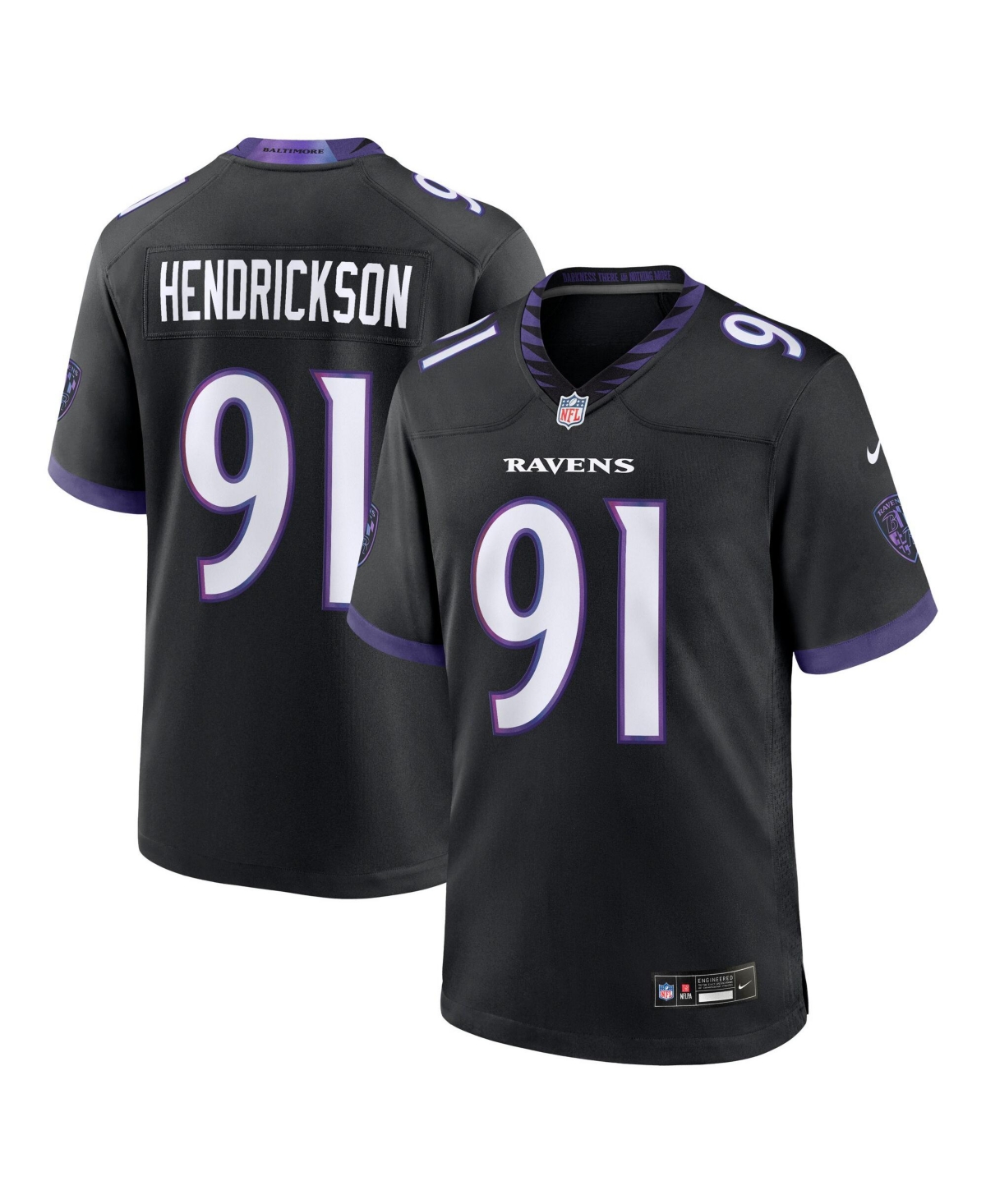 Click here for Nike Mens Trey Hendrickson Black Baltimore Ravens... prices