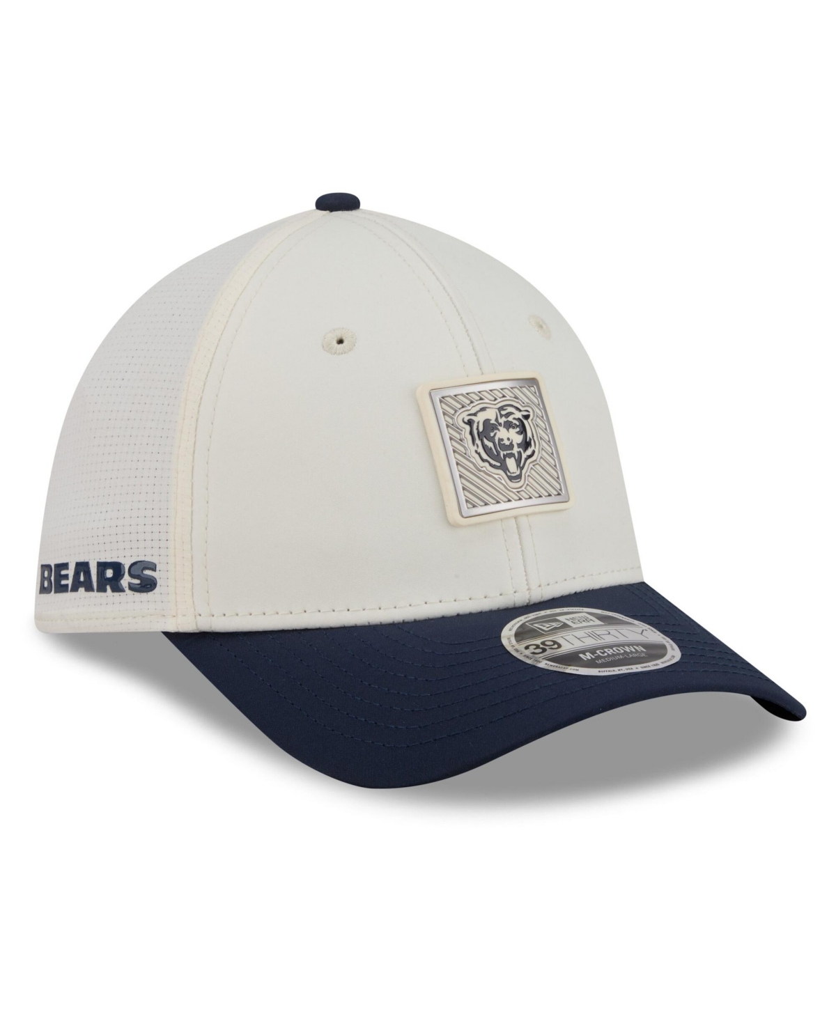 Click here for New Era Mens Cream/Navy Chicago Bears 2026 Nfl Tra... prices