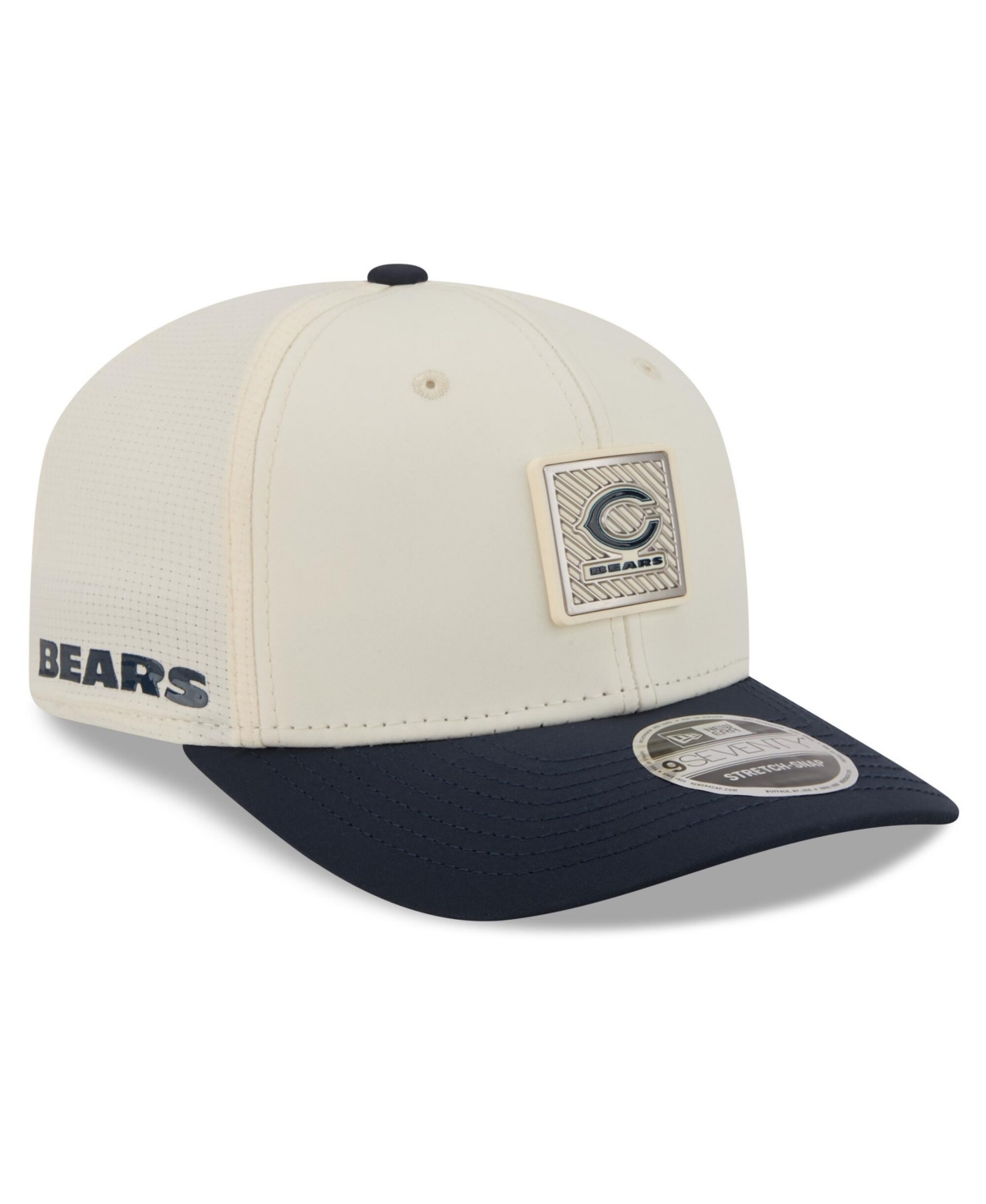 Click here for New Era Mens Cream/Navy Chicago Bears 2026 Nfl Tra... prices