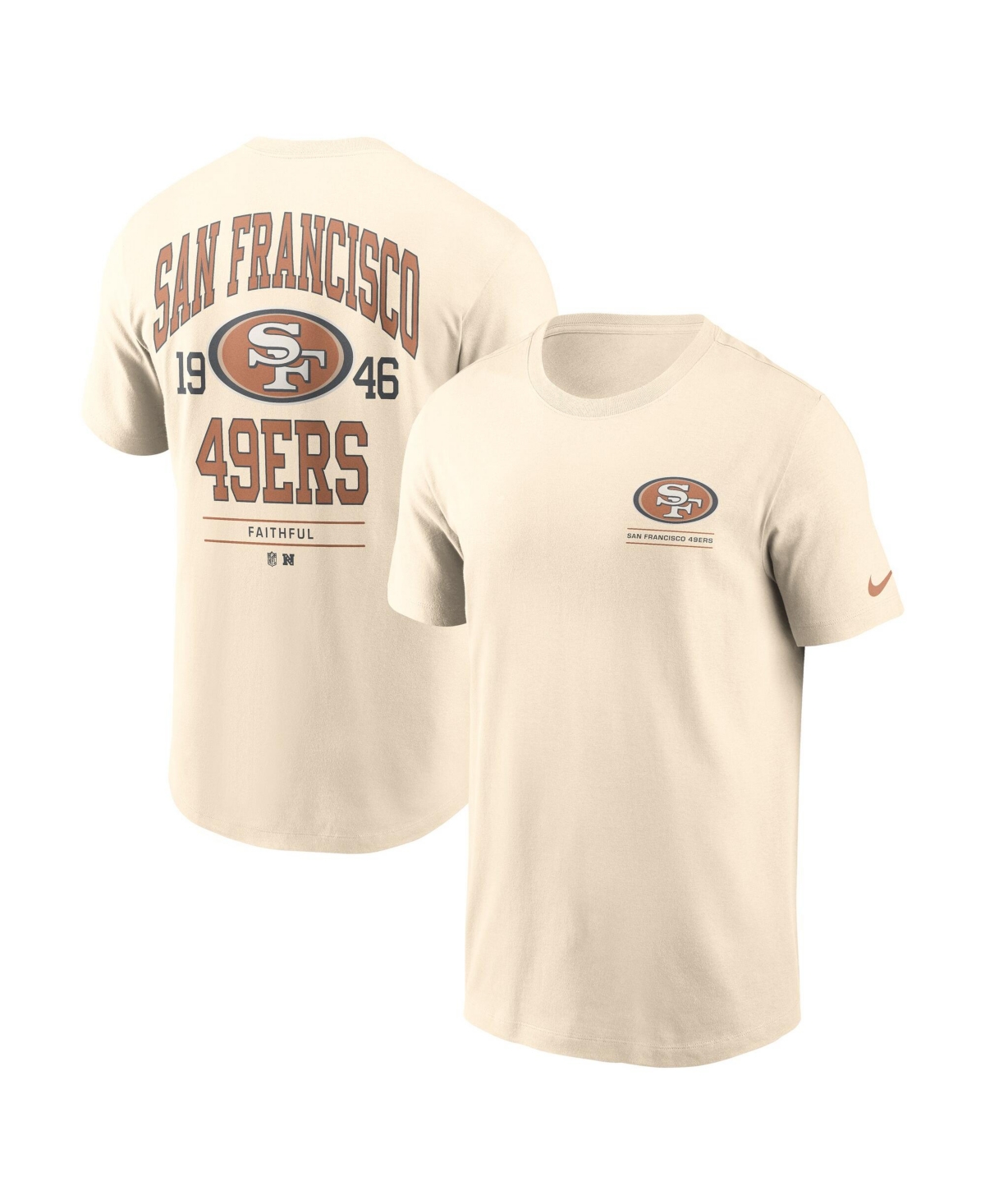 Click here for Nike Mens Natural San Francisco 49ers Freestyle Es... prices