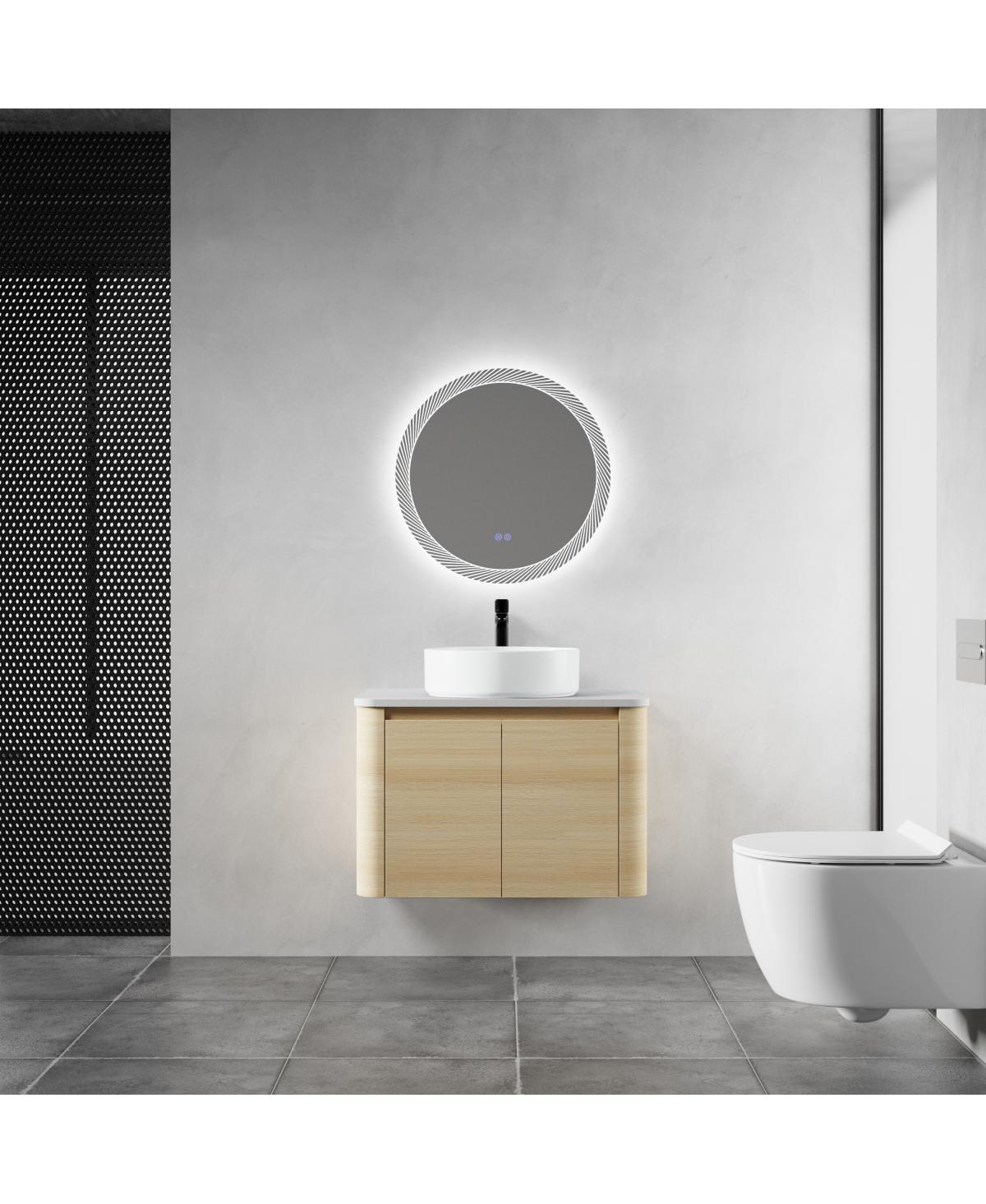 Click here for Sillysis Wall Mounted Modern Bathroom Vanity with... prices