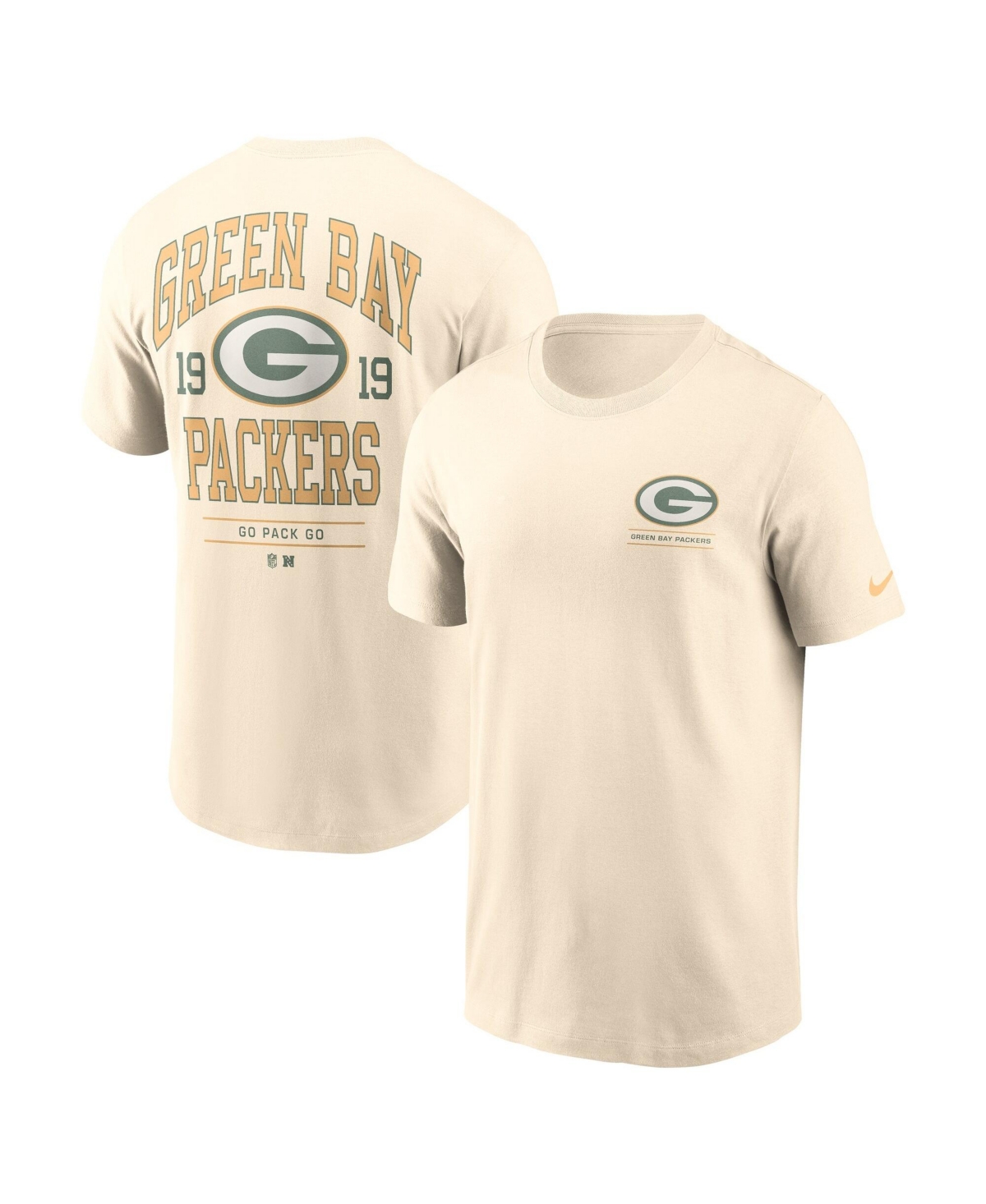 Click here for Nike Mens Natural Green Bay Packers Freestyle Esse... prices