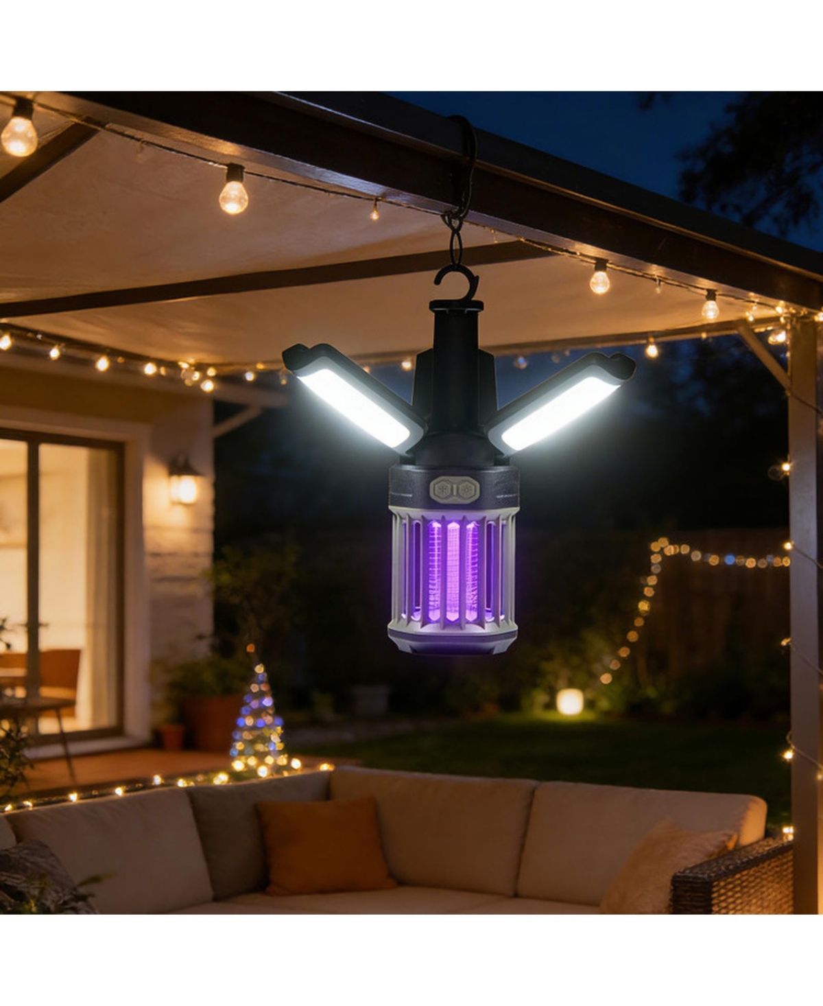 Click here for Gouun Outdoor Bug Zapper with Foldable Camping Lan... prices