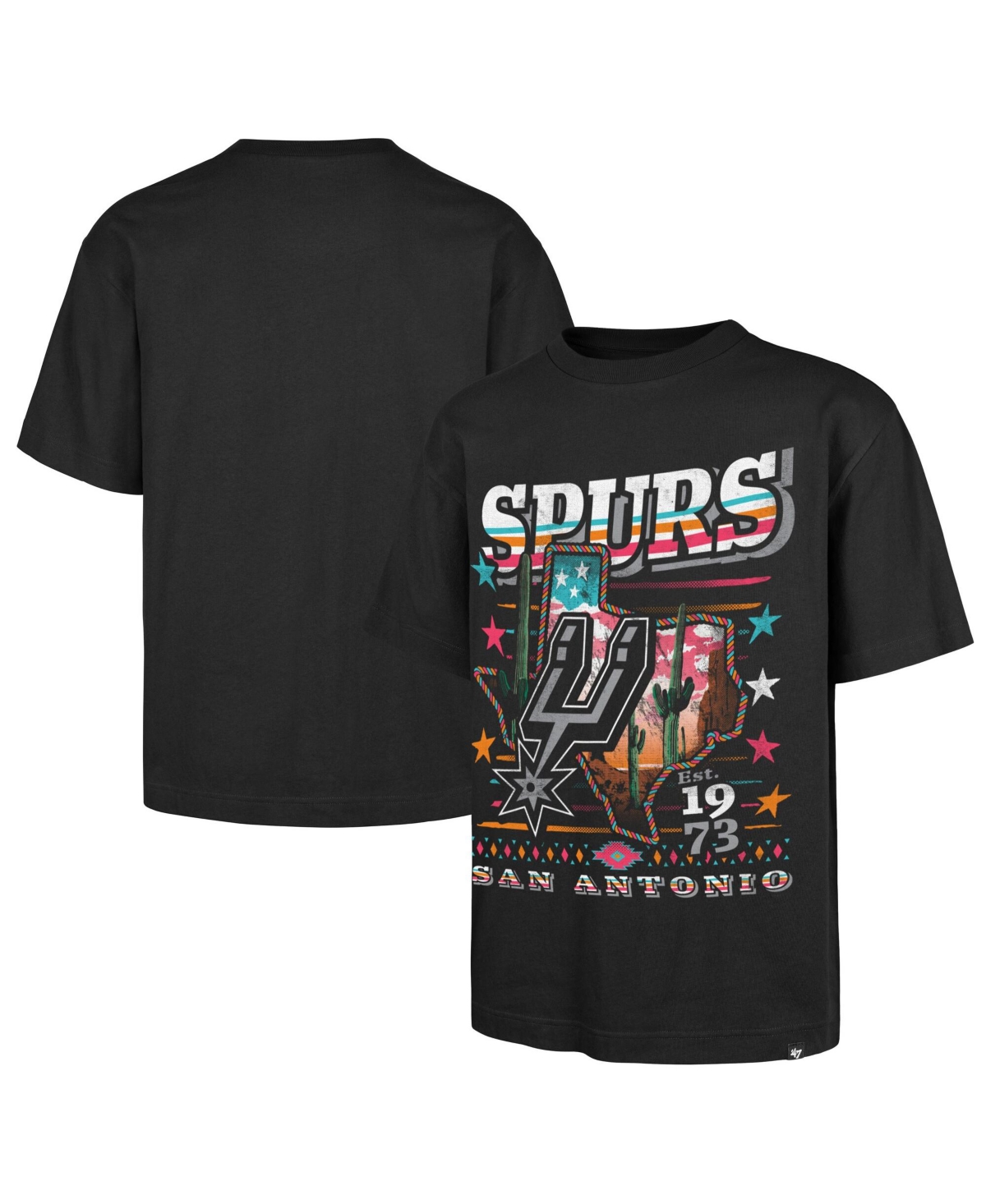 Click here for 47 Brand Mens Black San Antonio Spurs Big Tall Sta... prices