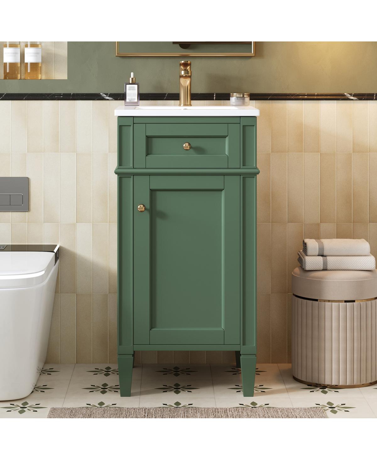 Click here for Sillysis Freestanding Bathroom Vanity with Ceramic... prices